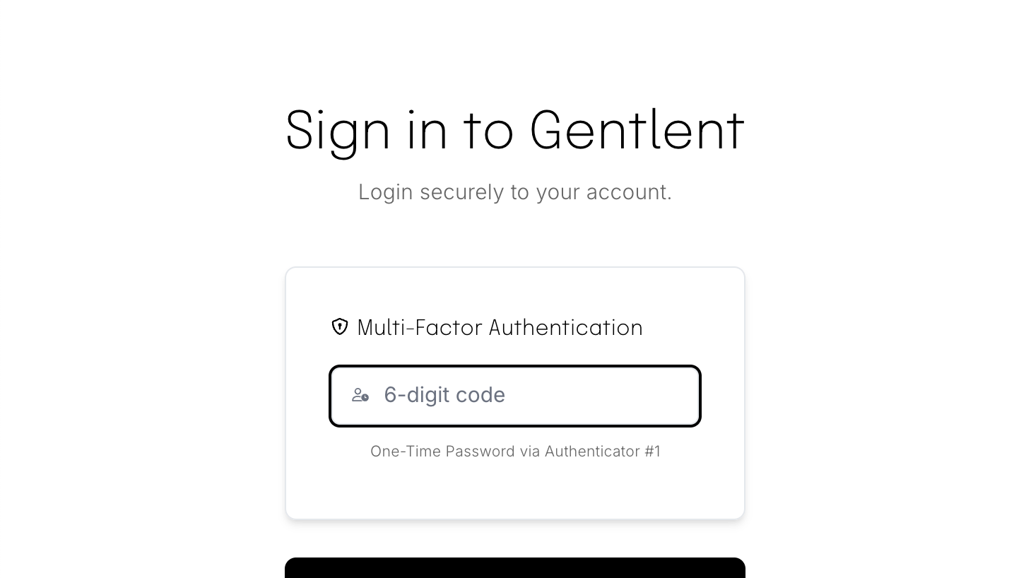 Multi-Factor Authentication Now Available in the Dashboard - Blog - Gentlent